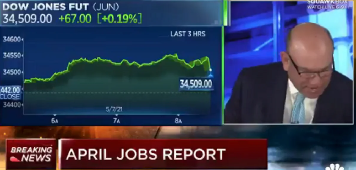 CNBC Analysts Appears So Shocked To Horrendous Jobs Report That He Has ...